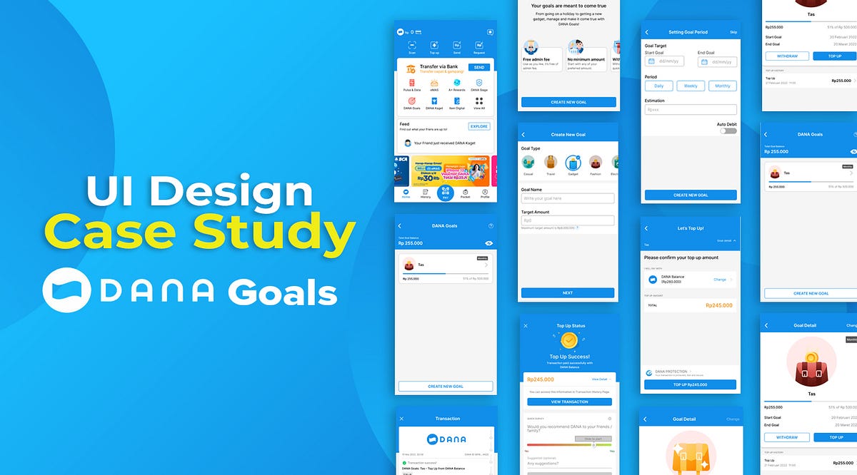UI Design Case Study: Improvement of DANA Goals Feature on DANA apps ...
