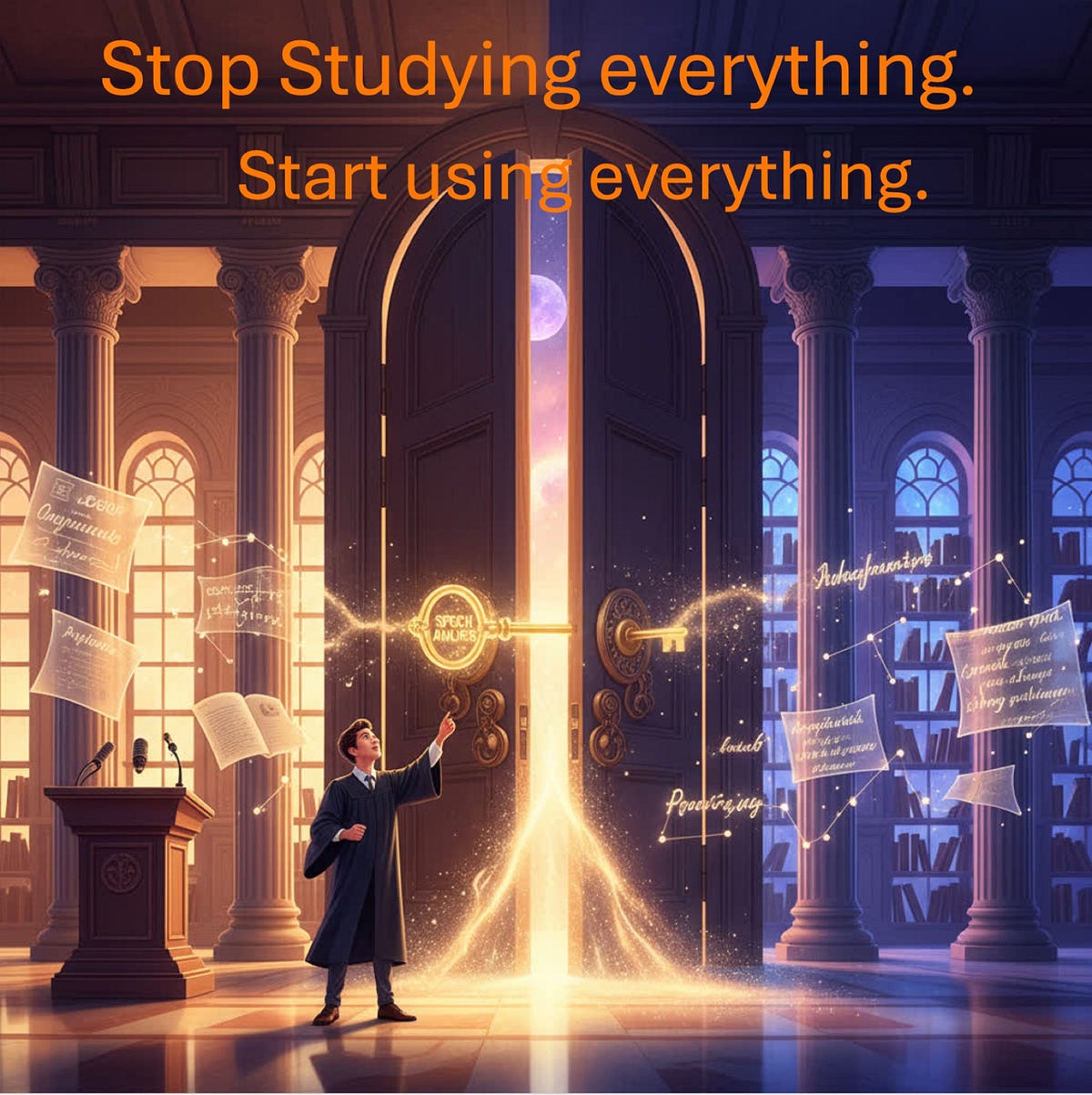 Stop studying everything. Start using everything. | by Yidoria | Nov ...