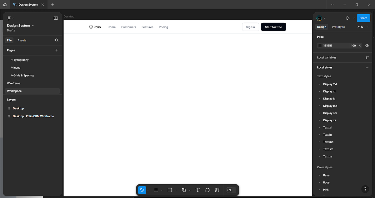 Day 82: Converting Wireframe to High Fidelity Design | by Prince ...