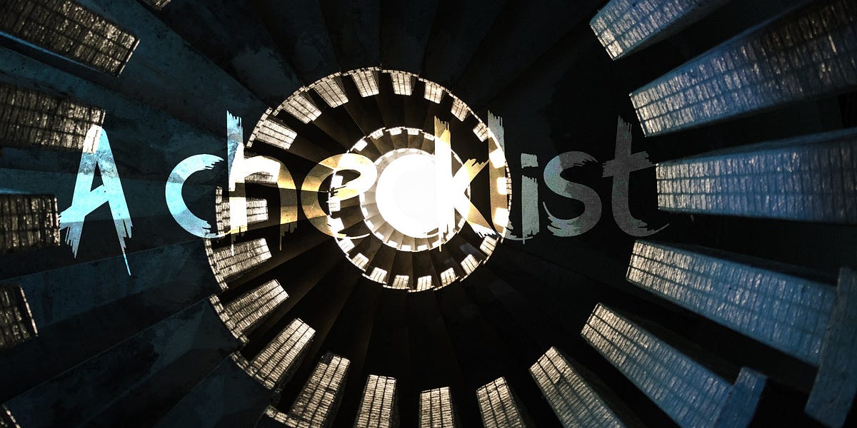 Checklist for Destruction: The Turbo Death Spiral, Part 1 | by Rez | Medium