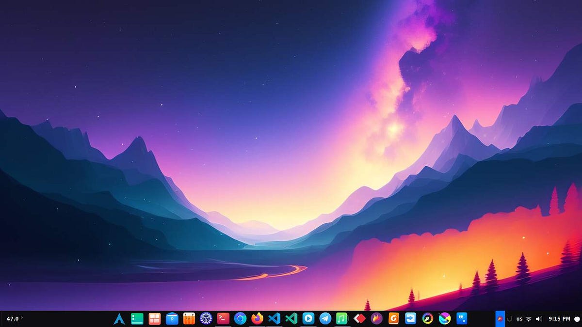 I customized Cinnamon Desktop for myself , It is look like windows 11 ...
