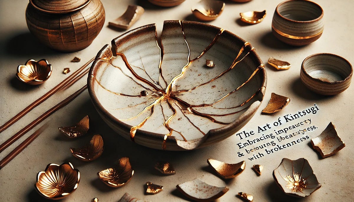 The Art of Kintsugi: Embracing Imperfection and Finding Beauty in Brokenness | by Sakura Kawaii ...