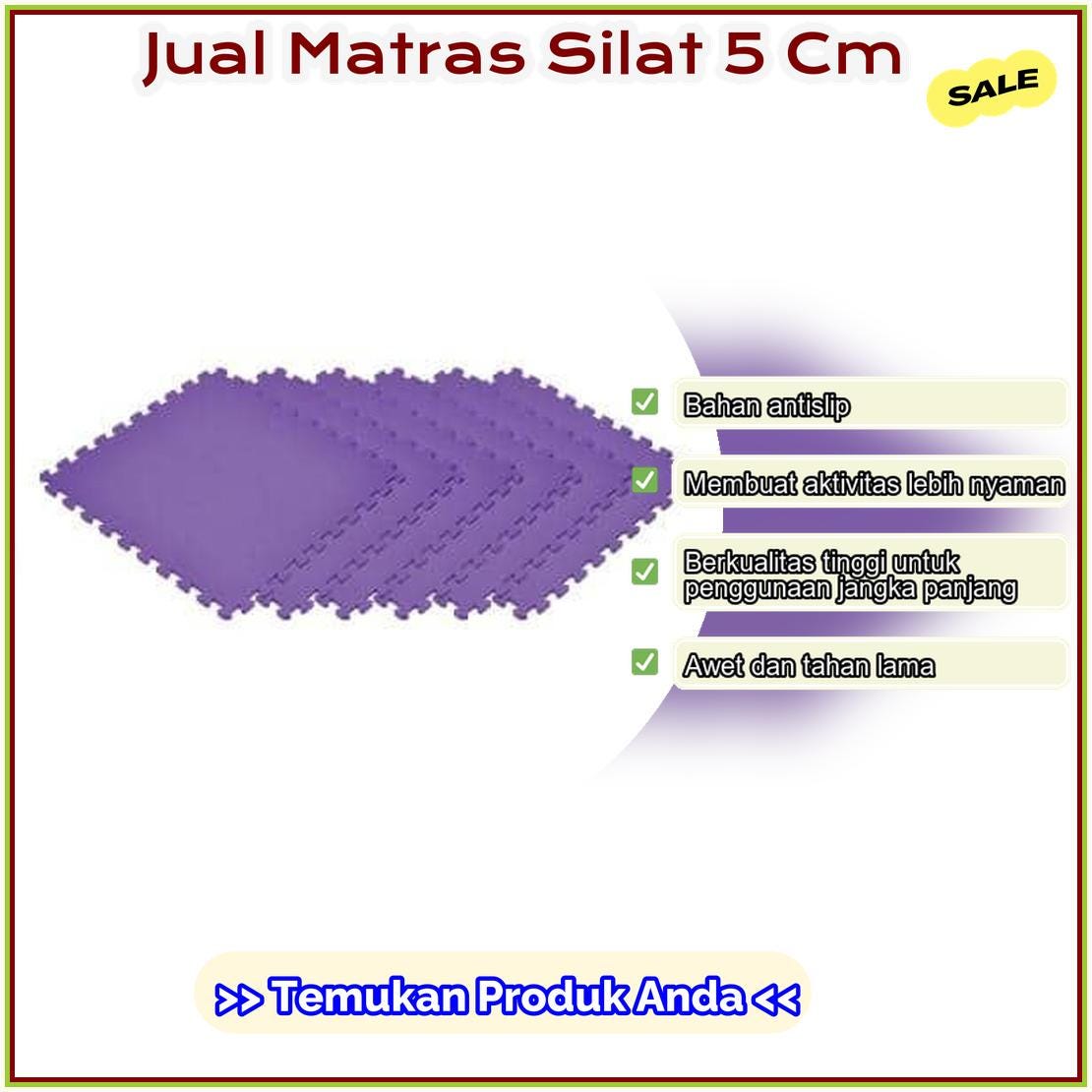 Jual Matras Silat 5 Cm - Tatami Matras - Medium