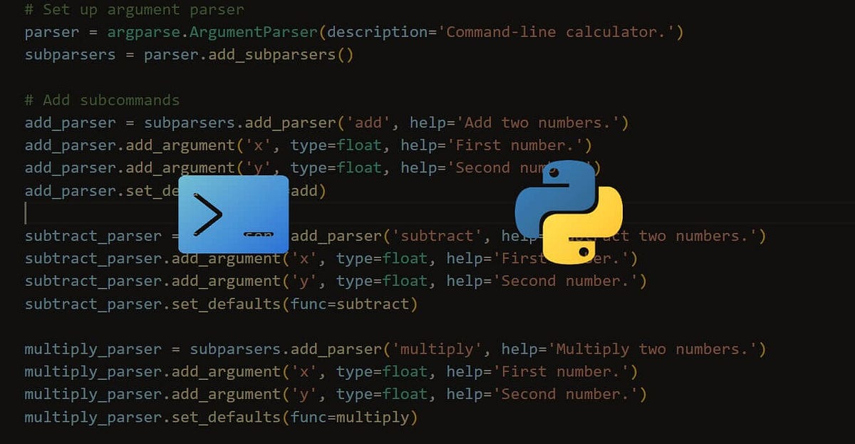 Create Python Command Line Cli Tools With Argparse Python In Plain English 0275