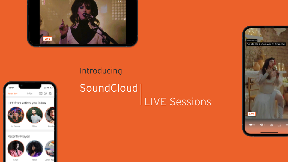 Introducing: SoundCloud LIVE Sessions | by Miguel Vilches | Medium