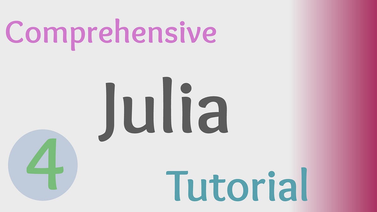 How To Use Syntactical Expressions And Dispatch In Julia | by Emma Boudreau | TDS Archive | Medium