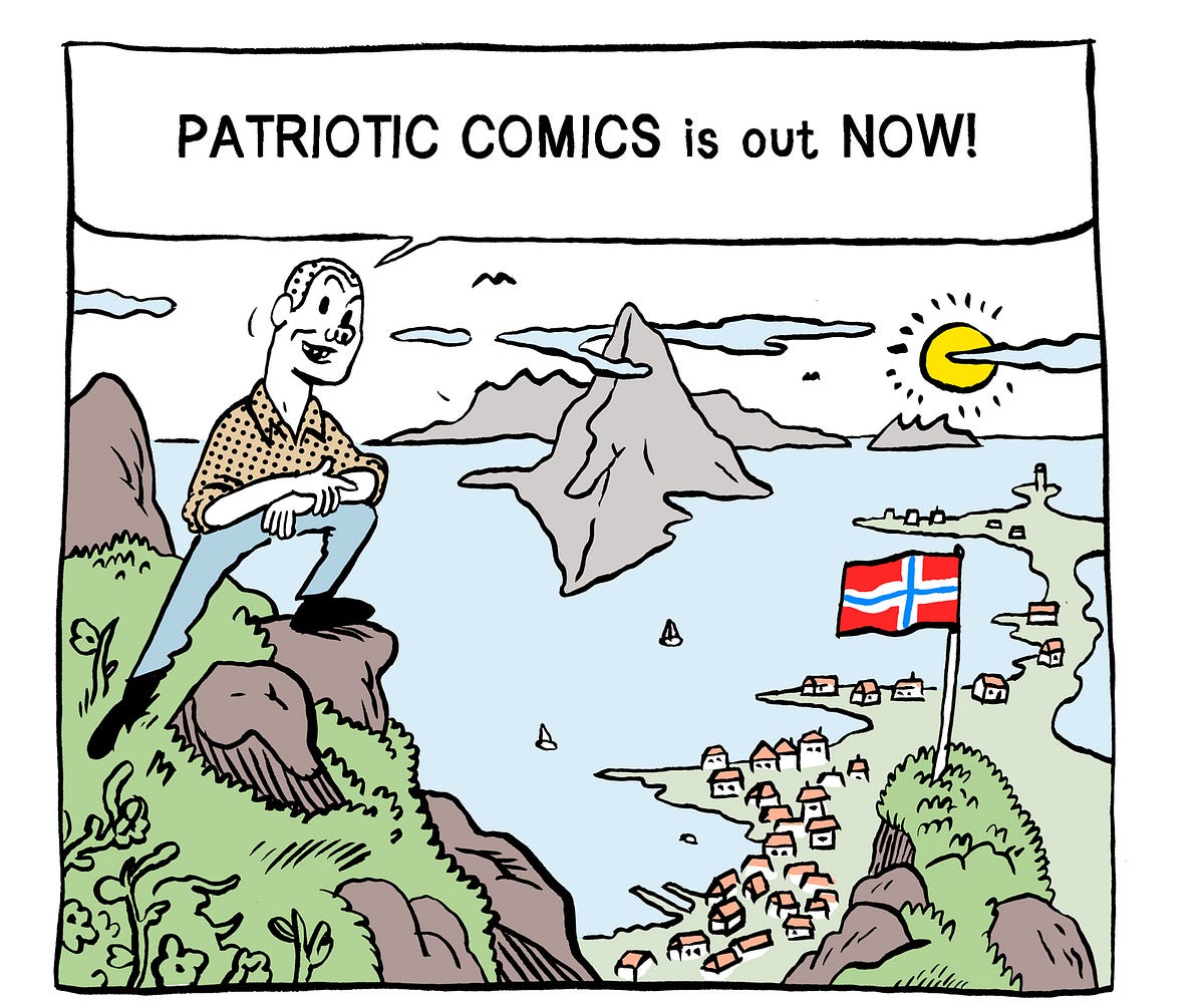 Download Patriotic Comics for free HERE! | by Erlend Sandøy | Blækhus ...