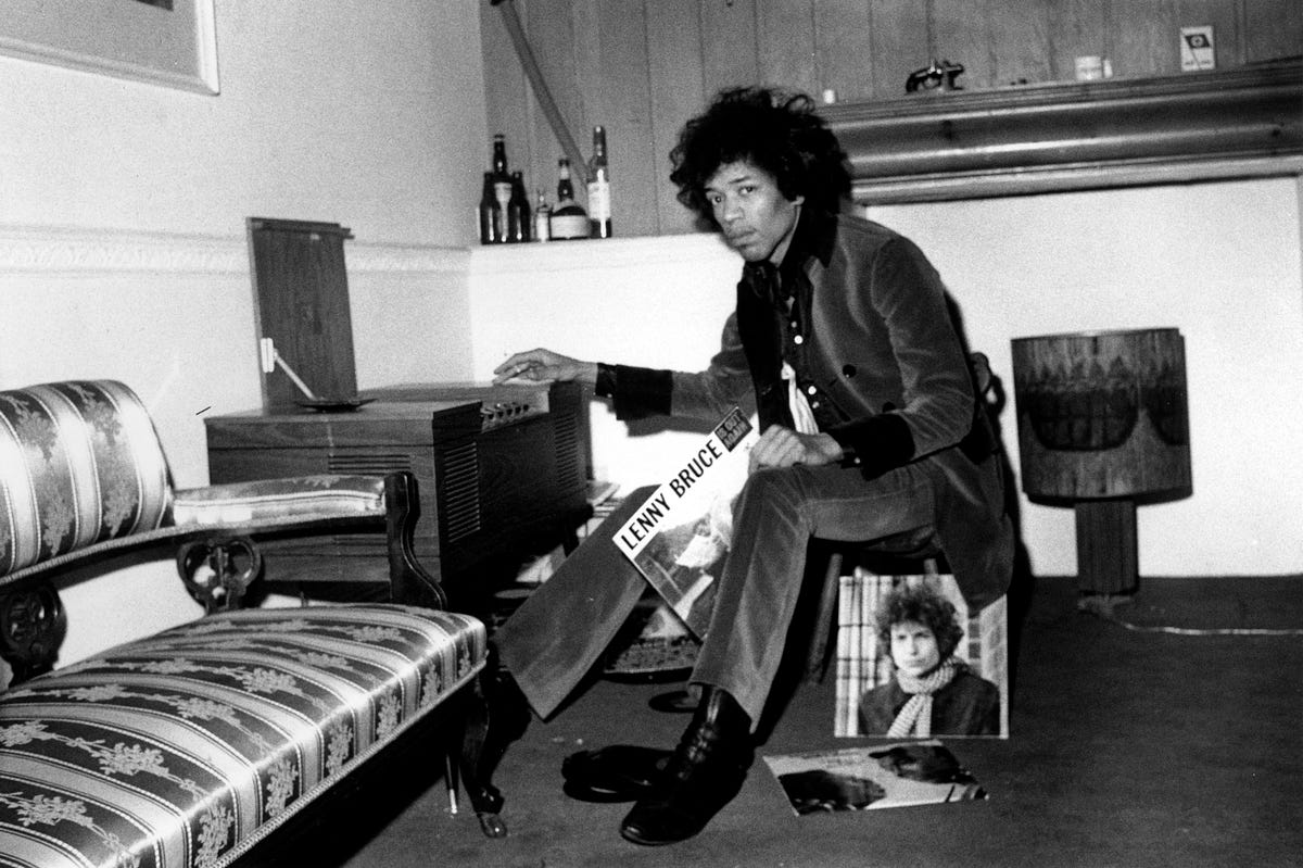 How Jimi Hendrix’s Obsession with Bob Dylan Led Him to Woodstock | by ...
