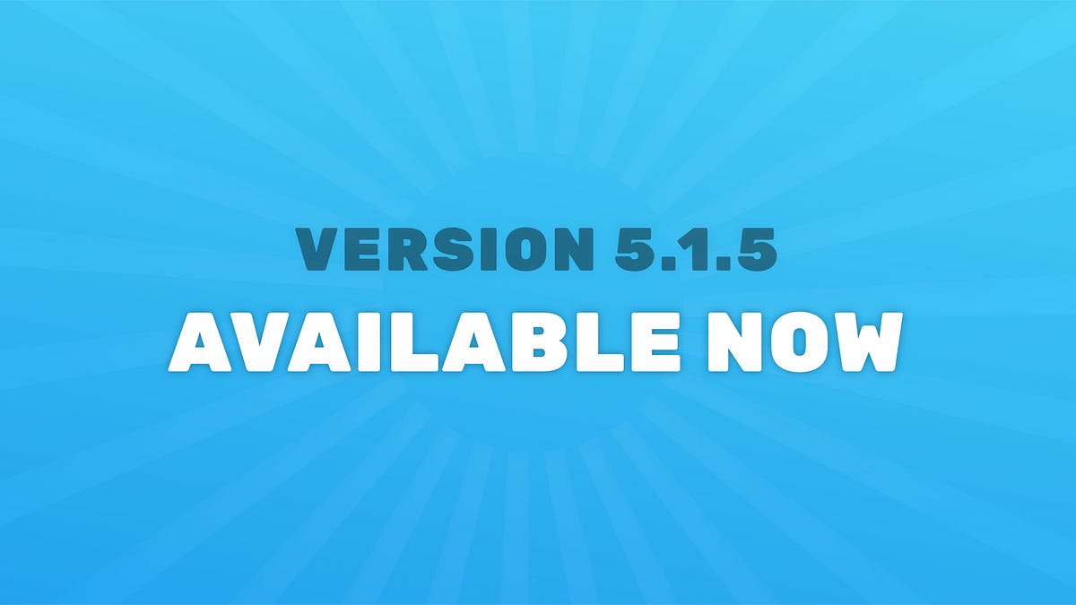 Version 5.1.5 Released - Social Dummy - Medium