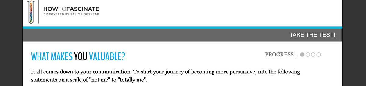 How the World Sees Me?. take “ The Fascinate Test” to discover… | by ...