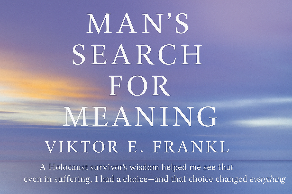 How Viktor Frankl’s Man’s Search for Meaning Helped Me Navigate Anxiety ...