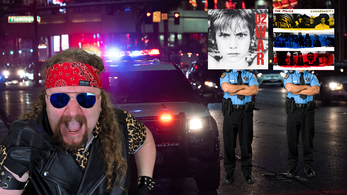 “Running Away from U2 and the Police!” | by Bill Cooper | Medium