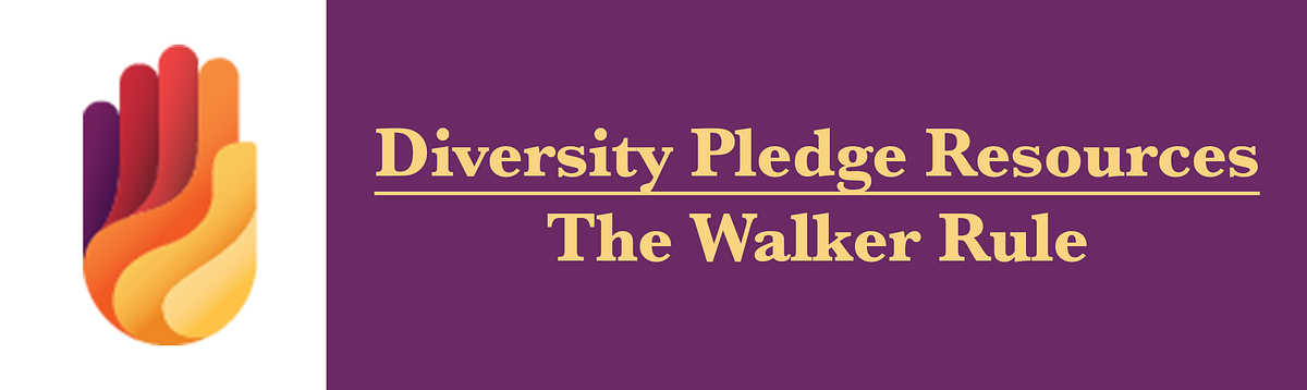 Pledge Resources: The Walker Rule | by Stephen Straus | The Startup ...