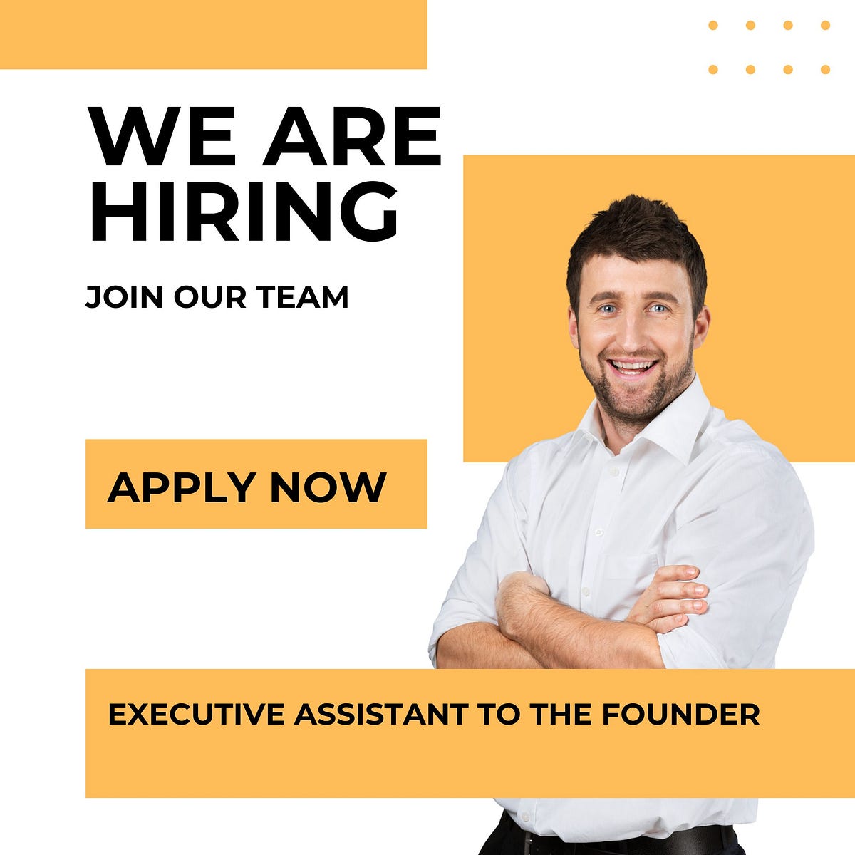 Executive Assistant to the Founder Executive Assistant to The Founder ...