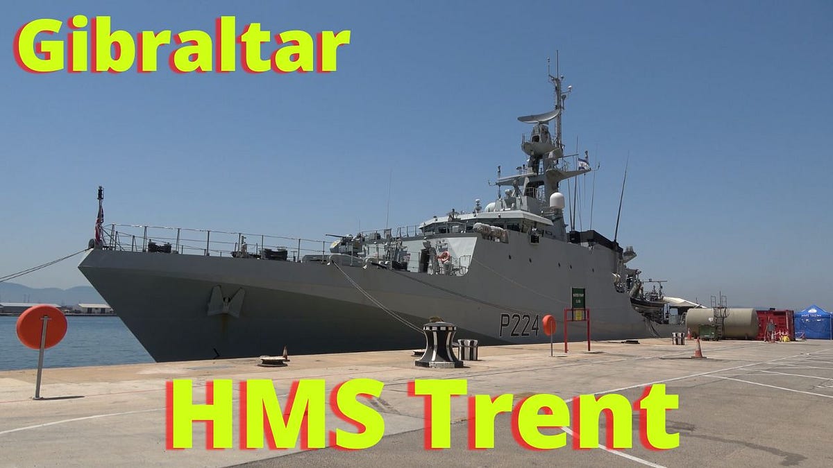 HMS Trent at Gibraltar; A look on Deck and in The Bridge | by Michael ...