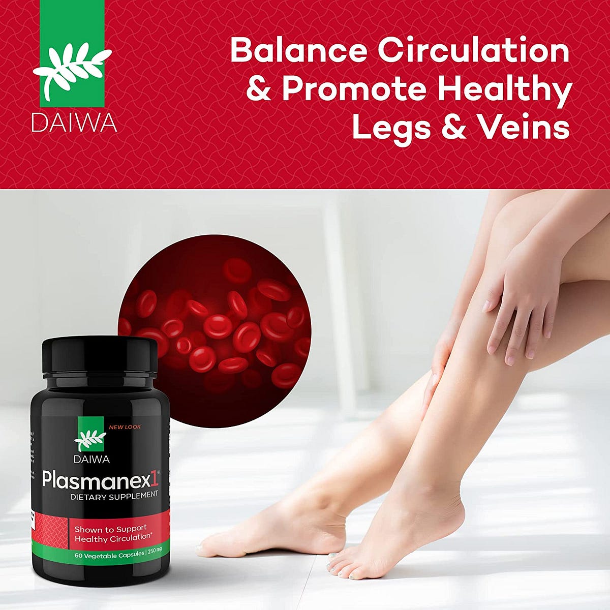 Vein Support Supplement - Daiwa Health Supplement - Medium