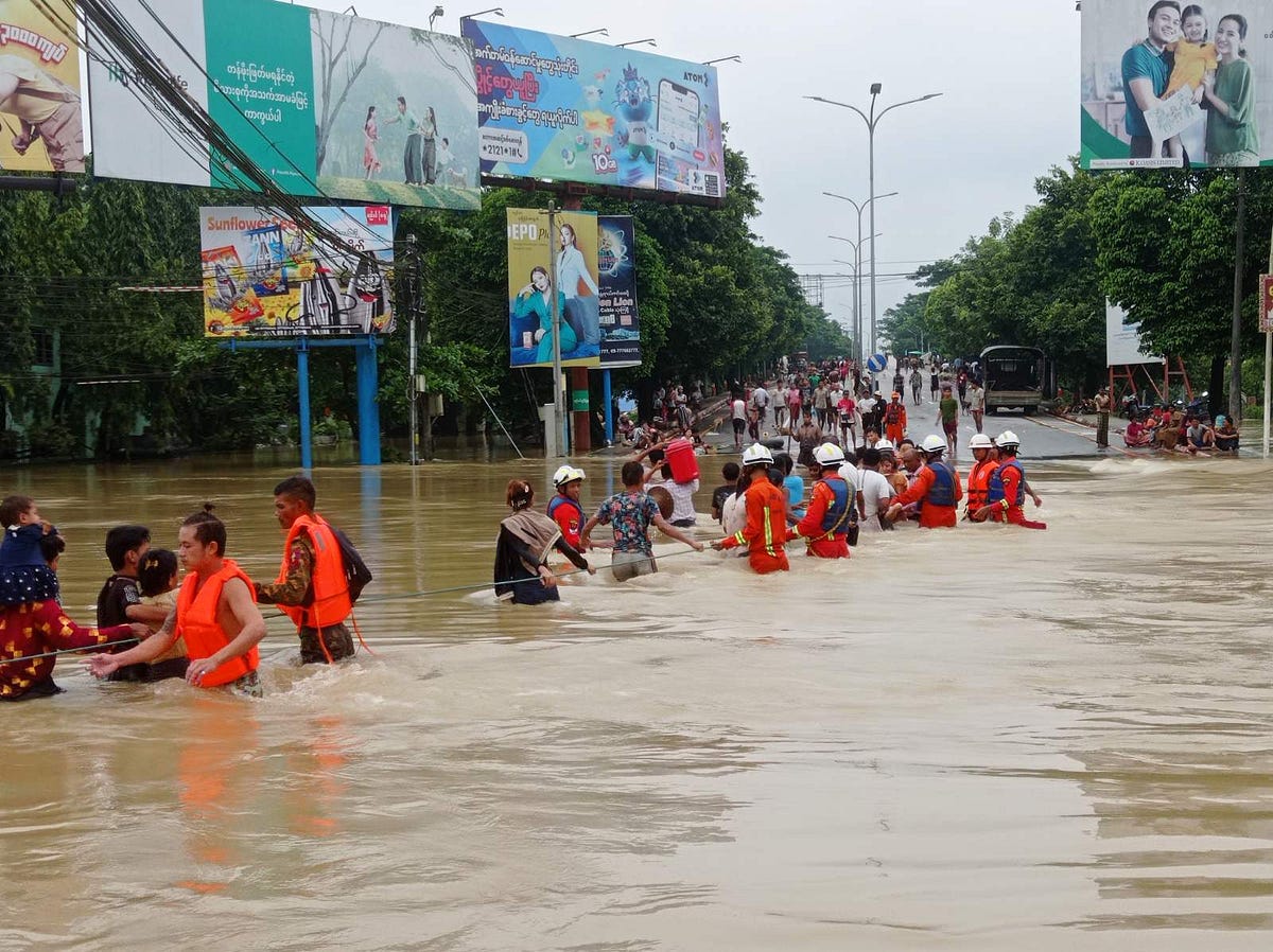 Myanmar Faces Rising Danger: Flood Threat Builds Amid Conflict and ...