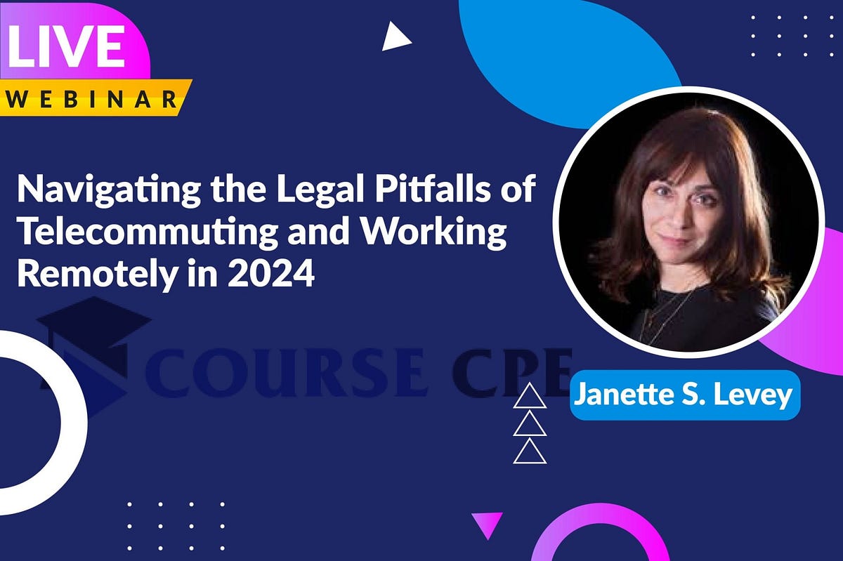 Telecommuting: Navigating the Legal Pitfalls | by Racquel | Aug, 2024 ...