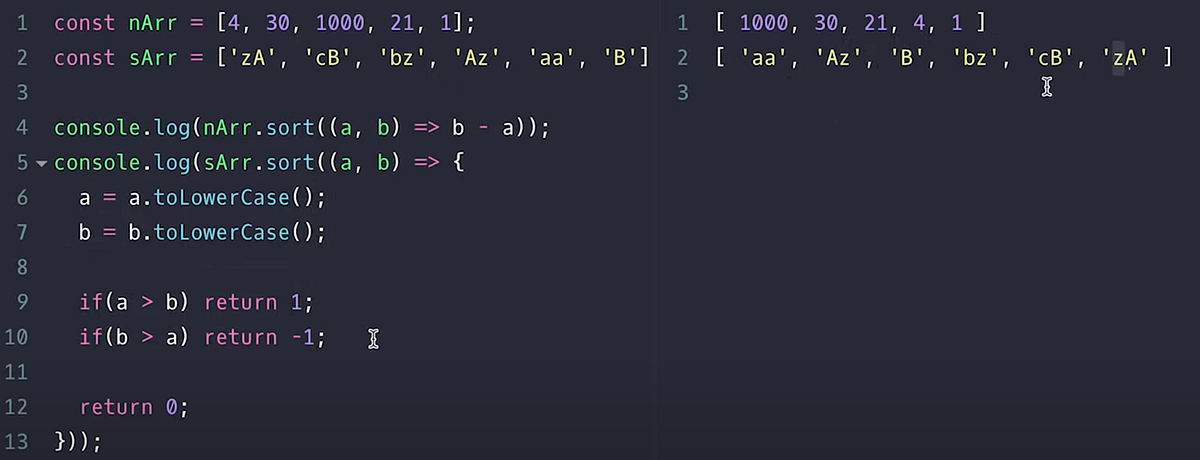 Sorting in JavaScript - Khaled Agbaria - Medium