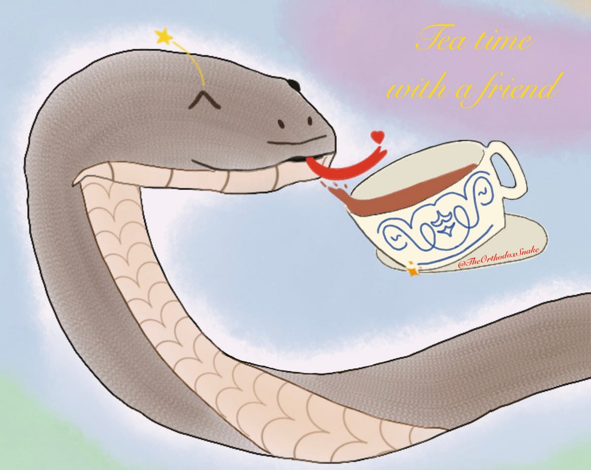 A Snake Friend Saved from Hell. You, Oh Lord, laid the foundations of ...