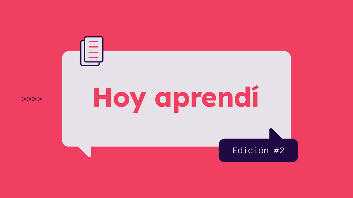 Hoy aprendí #2 | Tips de expertos para programación | Eryx
