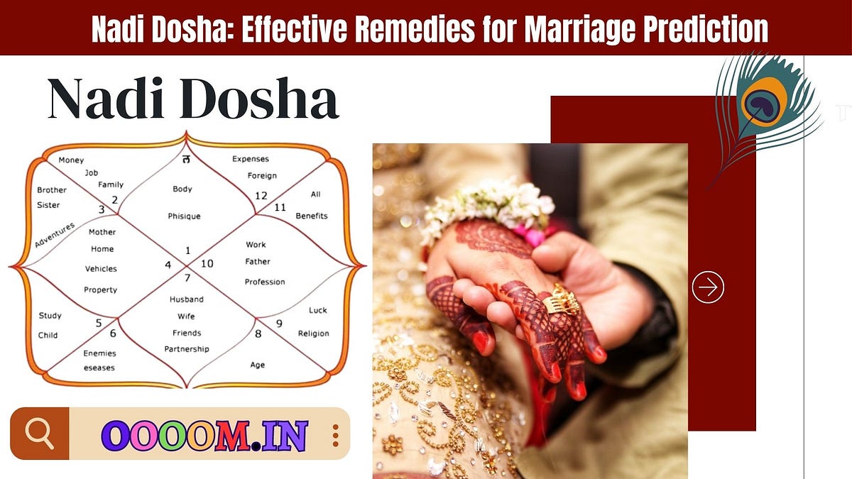 Nadi Dosha: Effective Remedies for Marriage Prediction | by ommm sastri | Jul, 2023 | Medium
