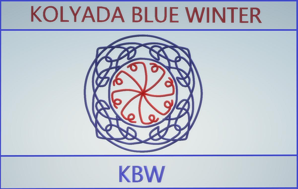 NFT KBW KOLYADA BLUE WINTER. Magic and Slavic charms have been… | by Ladann Entertainment | Jun ...