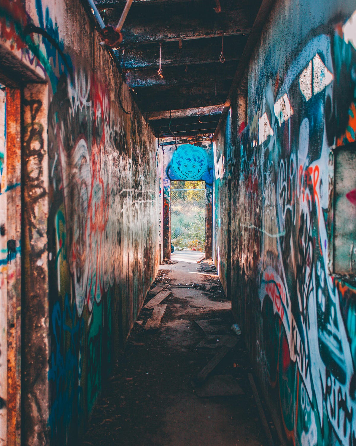 Superpower Graffiti on the walls, A voiceless scream, "It’s not so simple" For empty minds, it ...