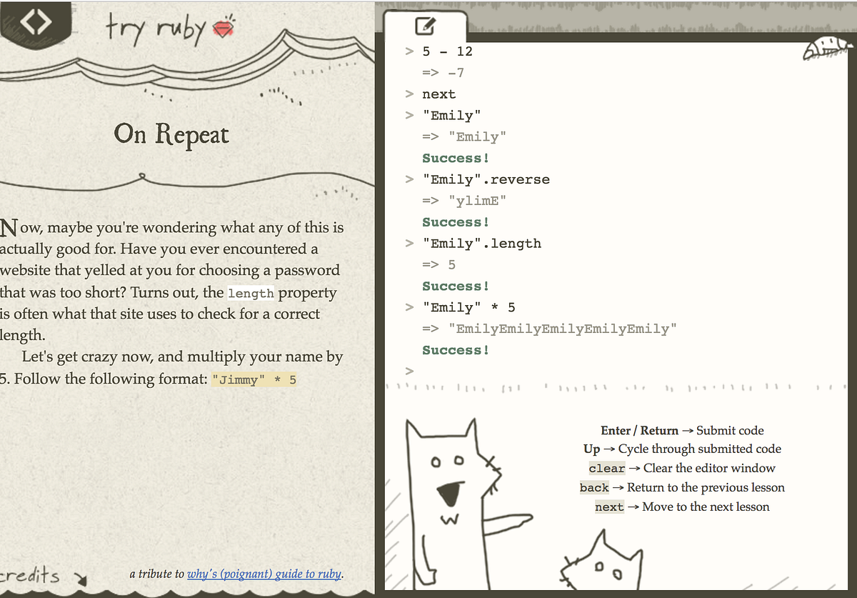 Hello Ruby!. Woke up early and got a head start by… | by Emily Deans ...