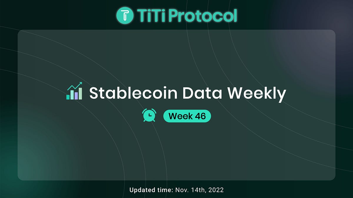 TiTi Stablecoin Data Weekly (week46, 2022) | by Lee Laury | titifinance