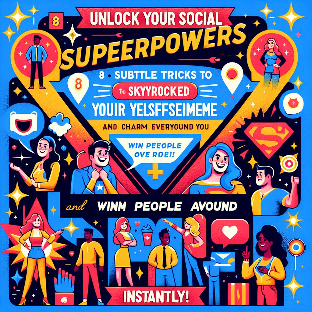 Unlock Your Social Superpowers: 8 Subtle Tricks to Skyrocket Your Self ...