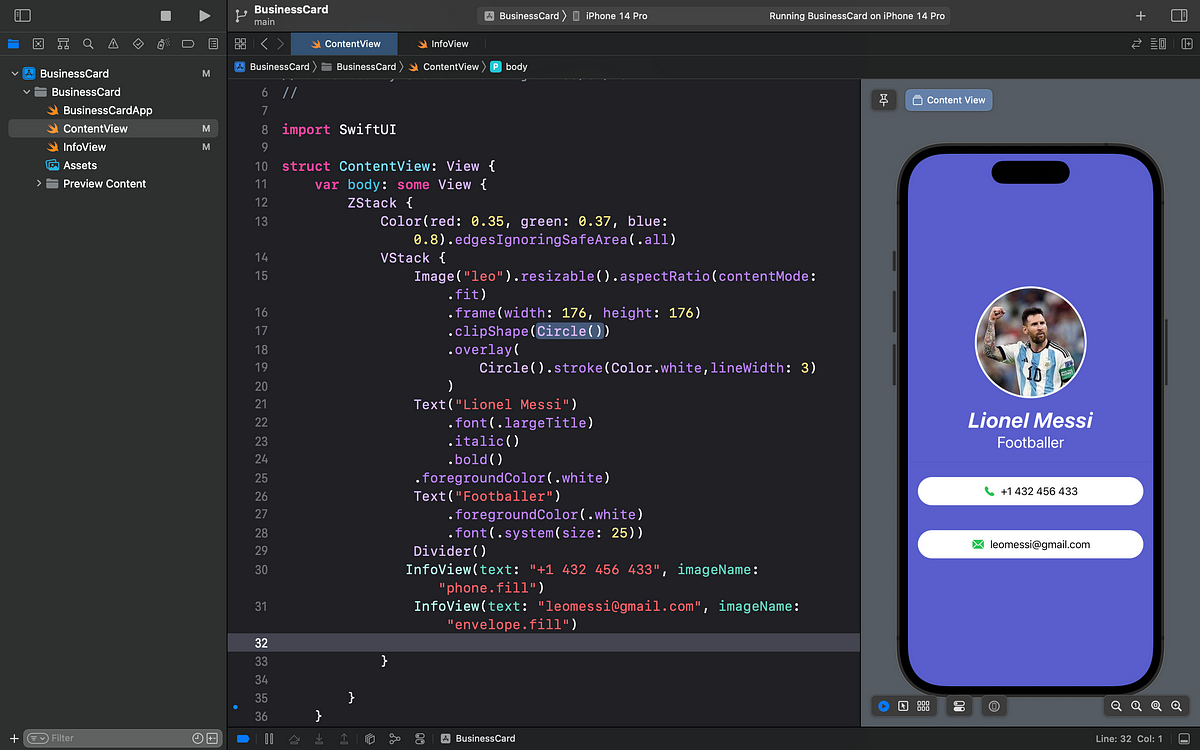 Build your First App from scratch in SwiftUI in 10 easy steps ... Build your First App from scratch in SwiftUI in 10 easy steps ...