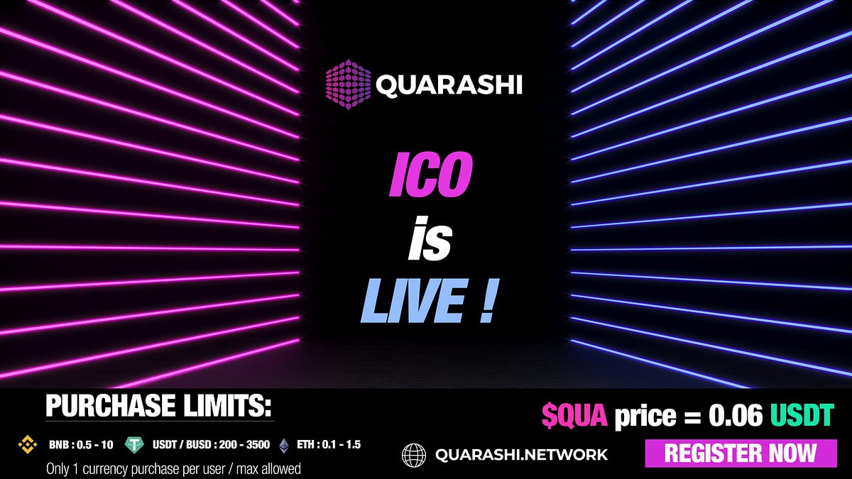 The Latest Updates On The Quarashi Network Platform - 2 | by Hansani ...