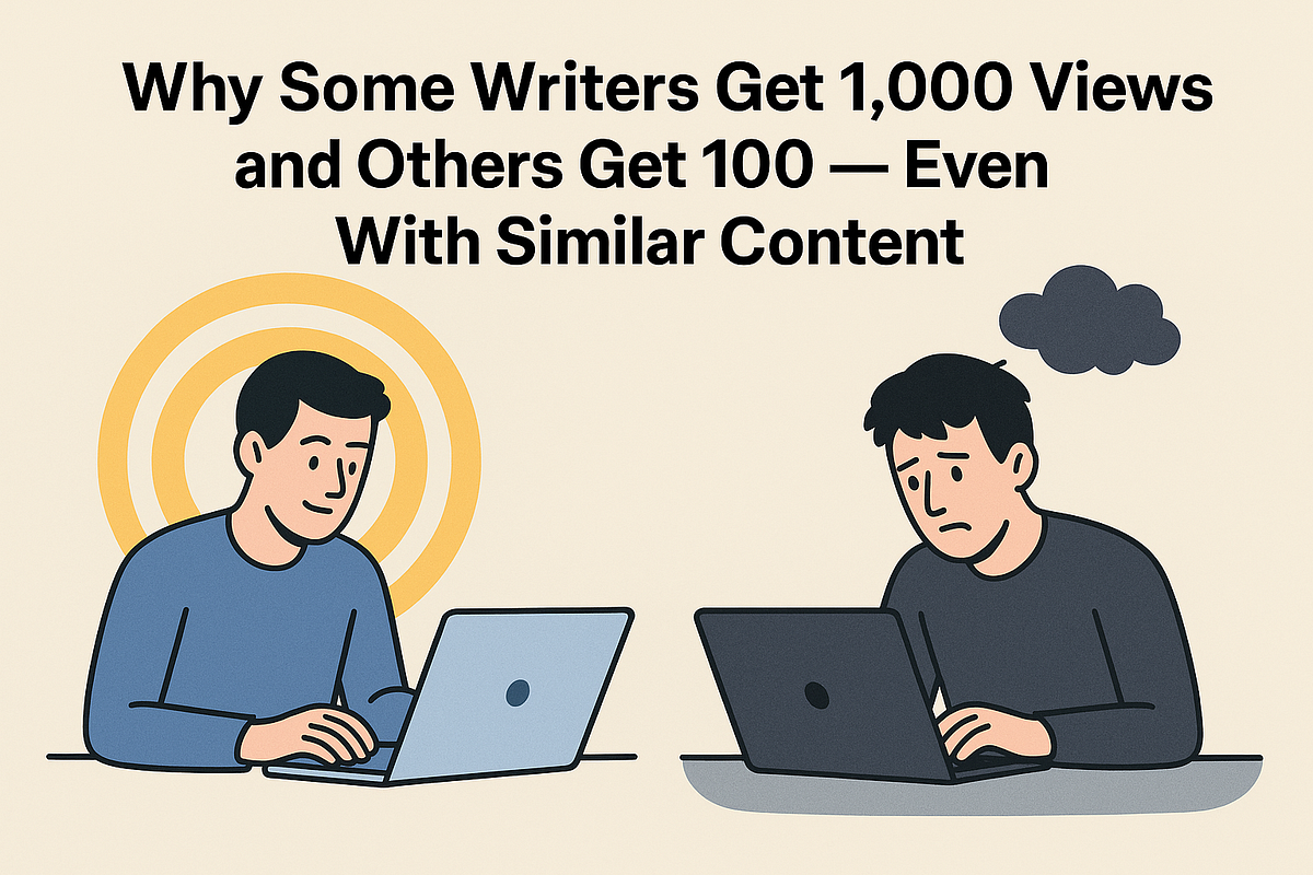 Why Some Writers Get 1,000 Views and Others Get 100 — Even With Similar ...