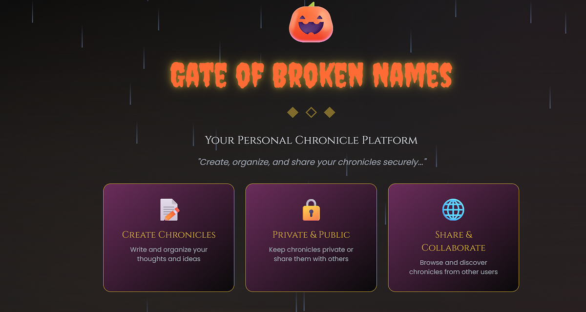 Writeup — The Gate of Broken Names (Satellite Notes — IDOR / Access ...