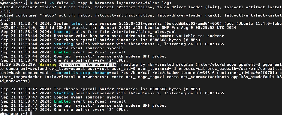 Securing Kubernetes Workloads With Falco Real Time Security Monitoring 2072