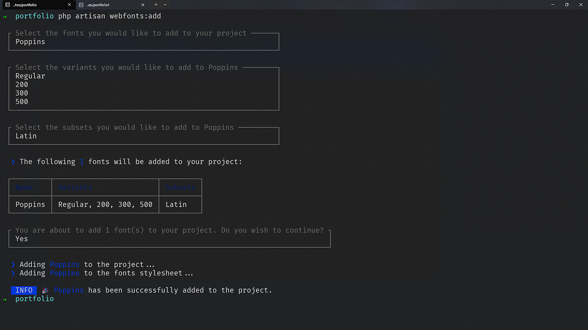 Self-hosting the Google Fonts into a Laravel Project | by Vipurthanan | Medium