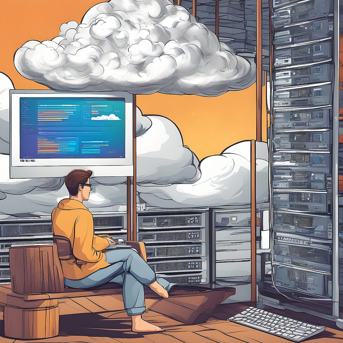 Cloud Computing Demystified: Where Servers Kick Back in Cloud Pajamas ...