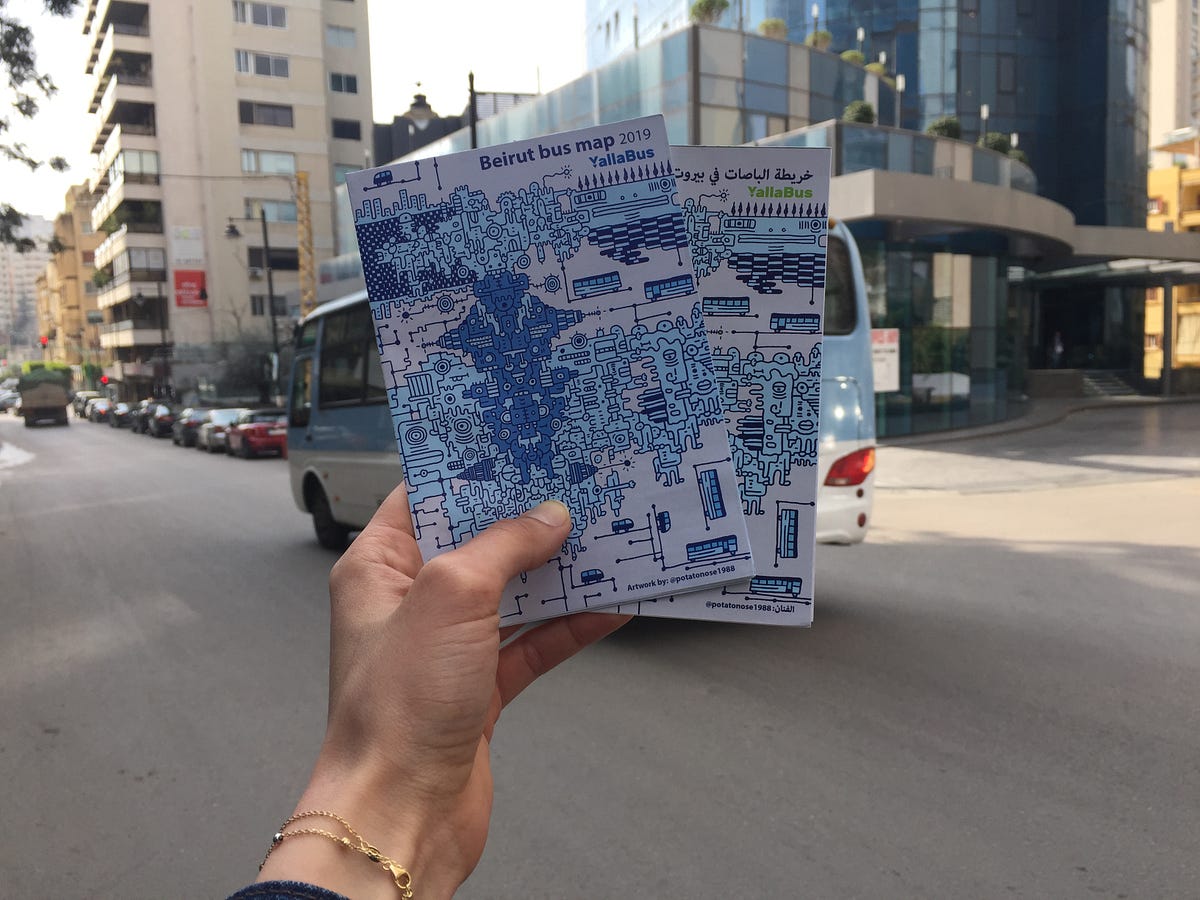 YallaBus: Beirut Finally Has a Bus Map! | by Gino Raidy | Gino’s Blog