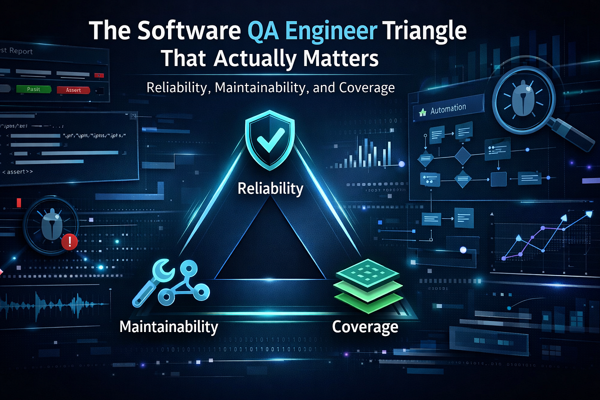 The Software QA Engineer Triangle That Actually Matters: Reliability ...