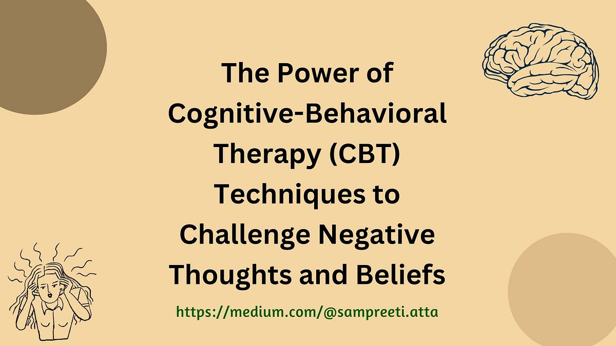 Cbt Therapy Tools