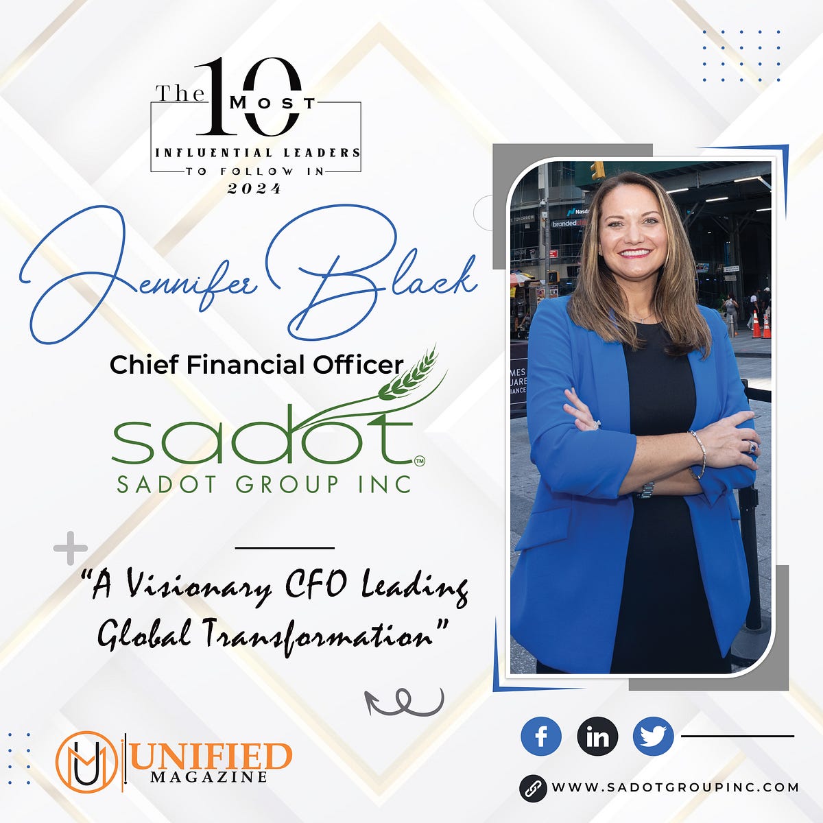 The 10 Most Influential Leaders to Follow in 2024 - Unified Magazine ...