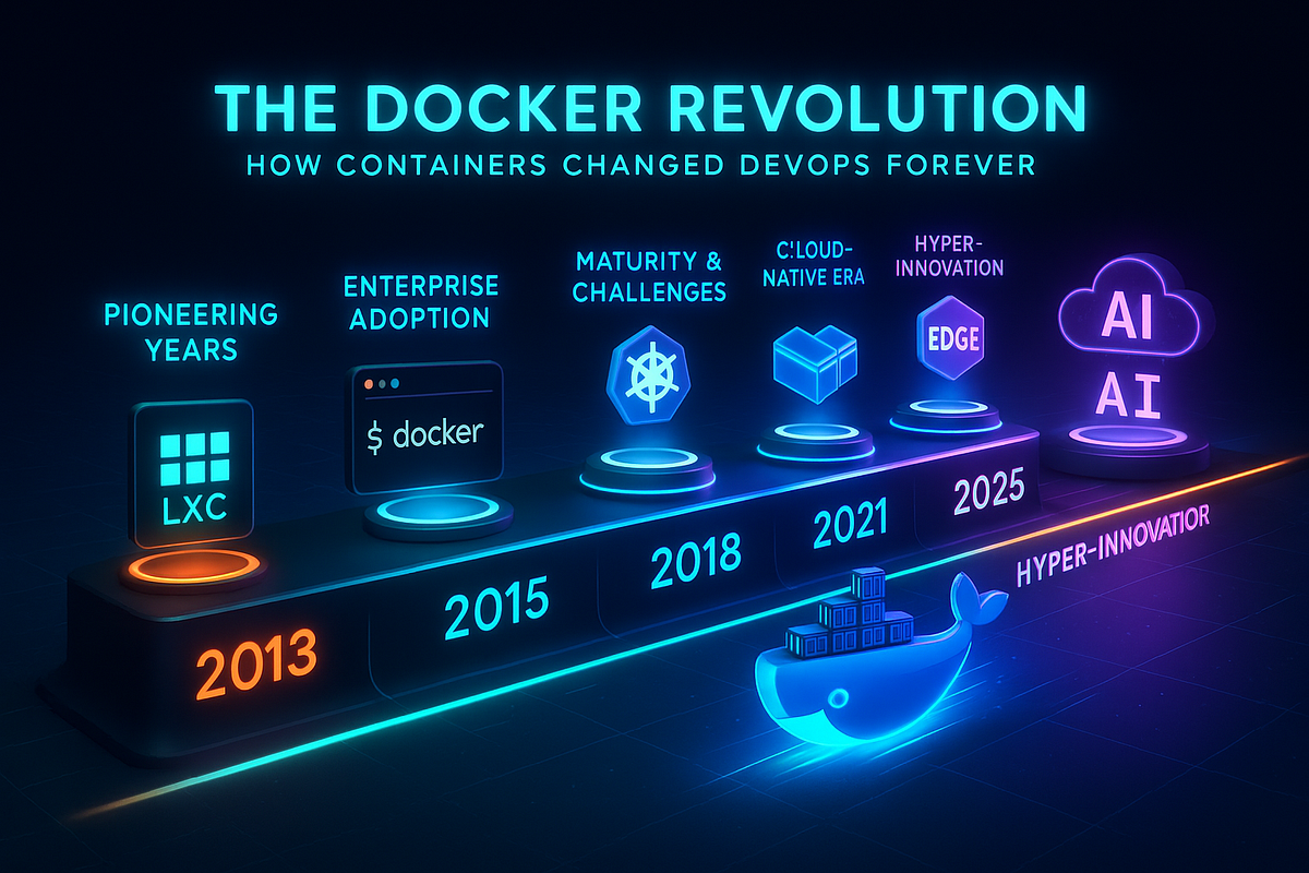 🚀 The Docker Revolution (2013–2025): How Containers Transformed DevOps ...