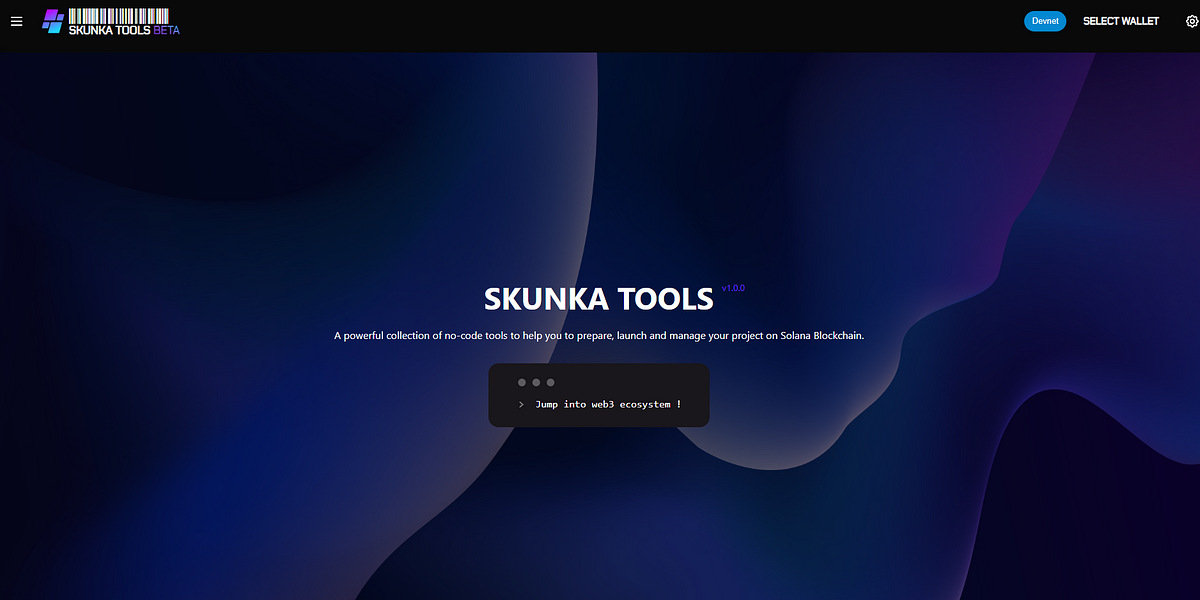 Create A Solana Token With Zero Coding Experience With Skunka Tools Ui By Darkobill Medium