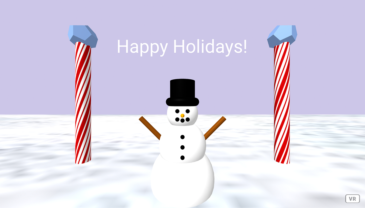 Creating a Virtual Reality Holiday Card: An Introduction to a-frame ...