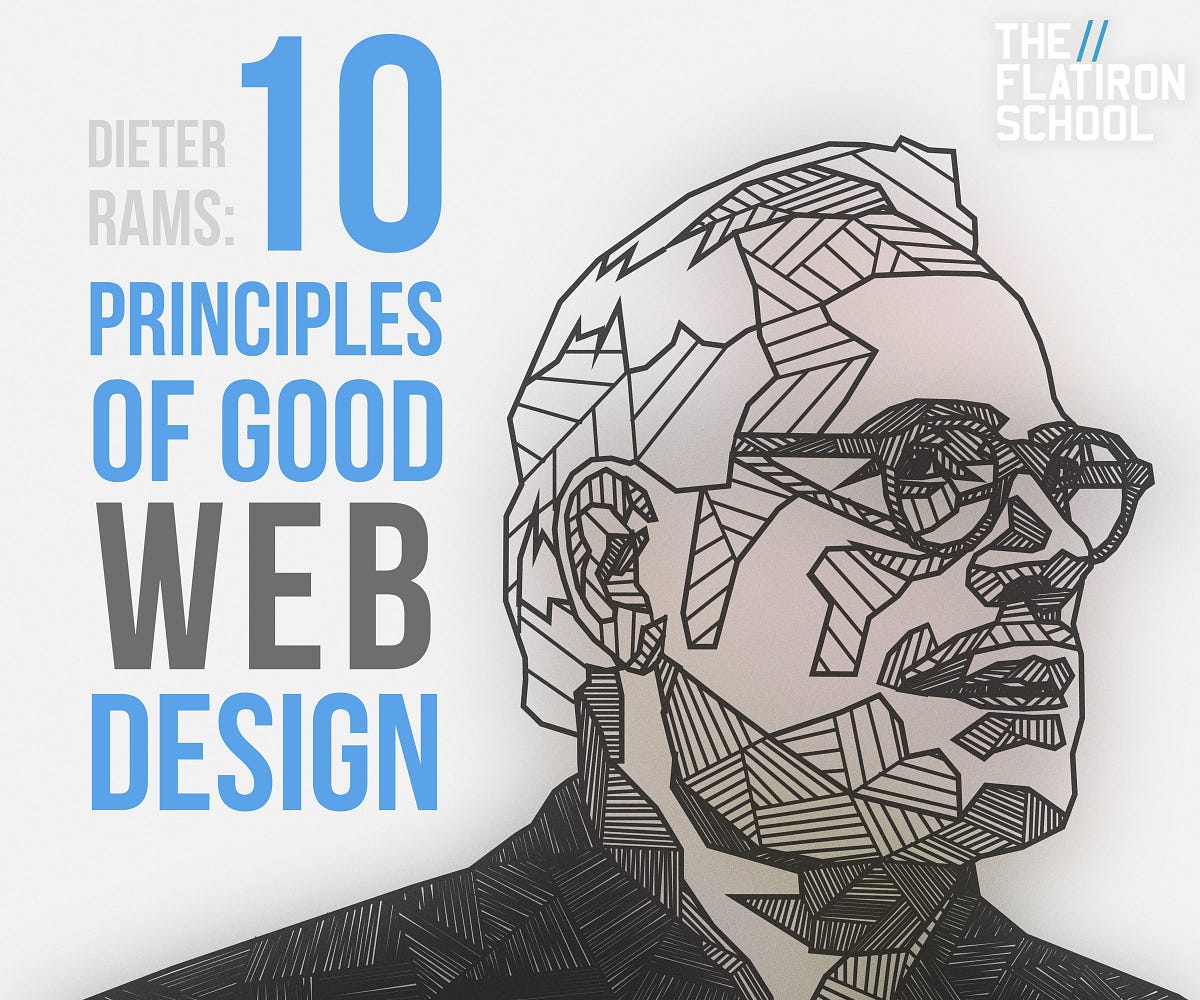 Ten Principles of Good Web Design for Developers | by Flatiron School ...