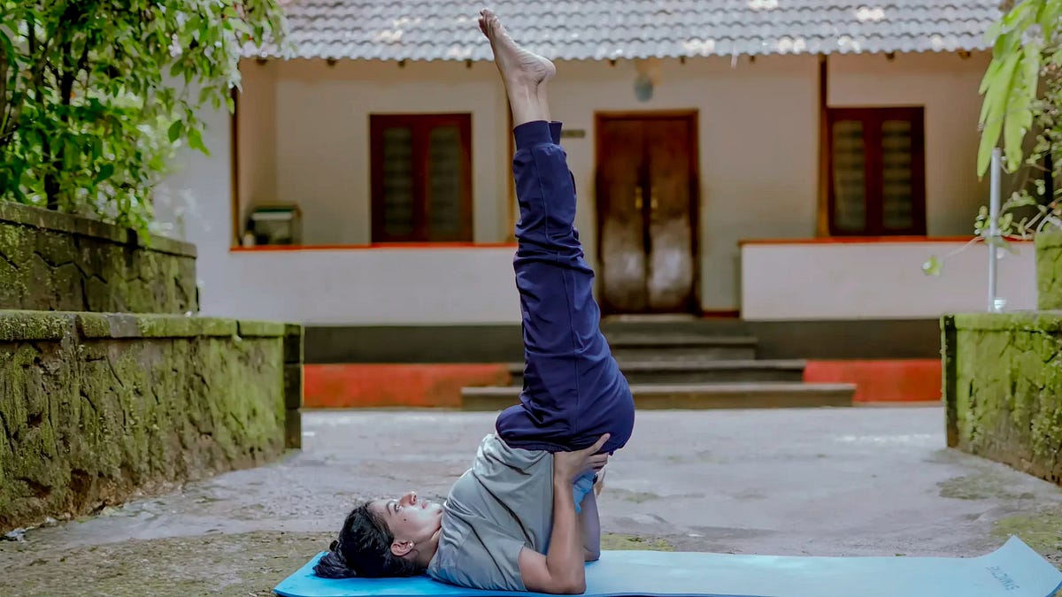 Viparita Karani Mudra (Legs Up the Wall Pose) | by BigwigLife | Oct ...