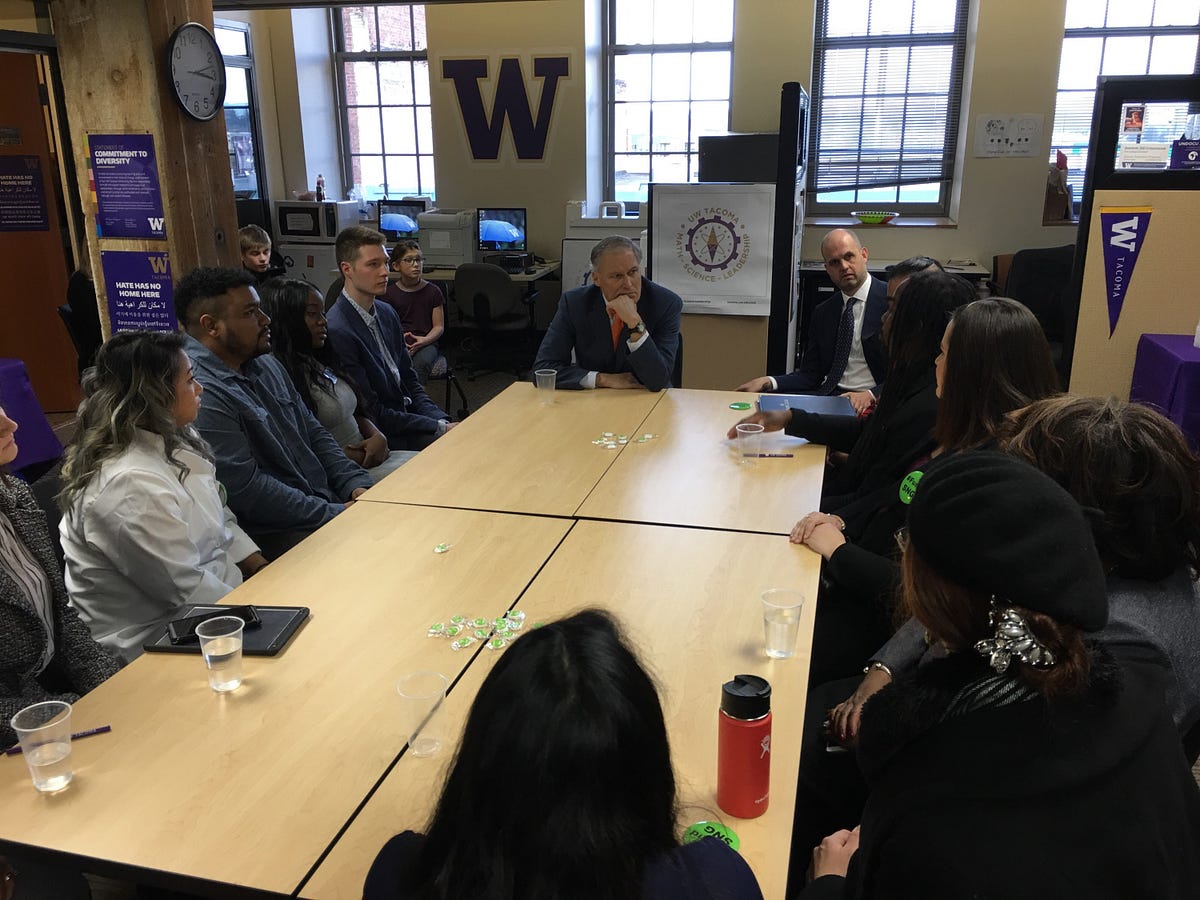 Inslee details plan to create a statewide free college program for ...