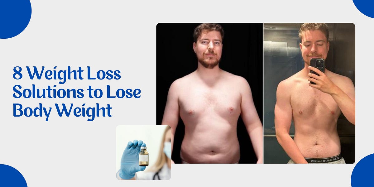 8 Weight Loss Solutions to Lose Body Weight | by C&J Weight Loss | Mar ...