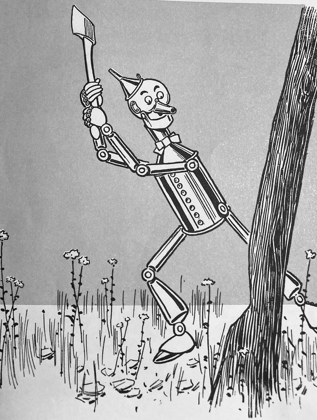 Ballad of a Tin Man. No, it’s not “Rust Never Sleeps” | by Noel Holston ...